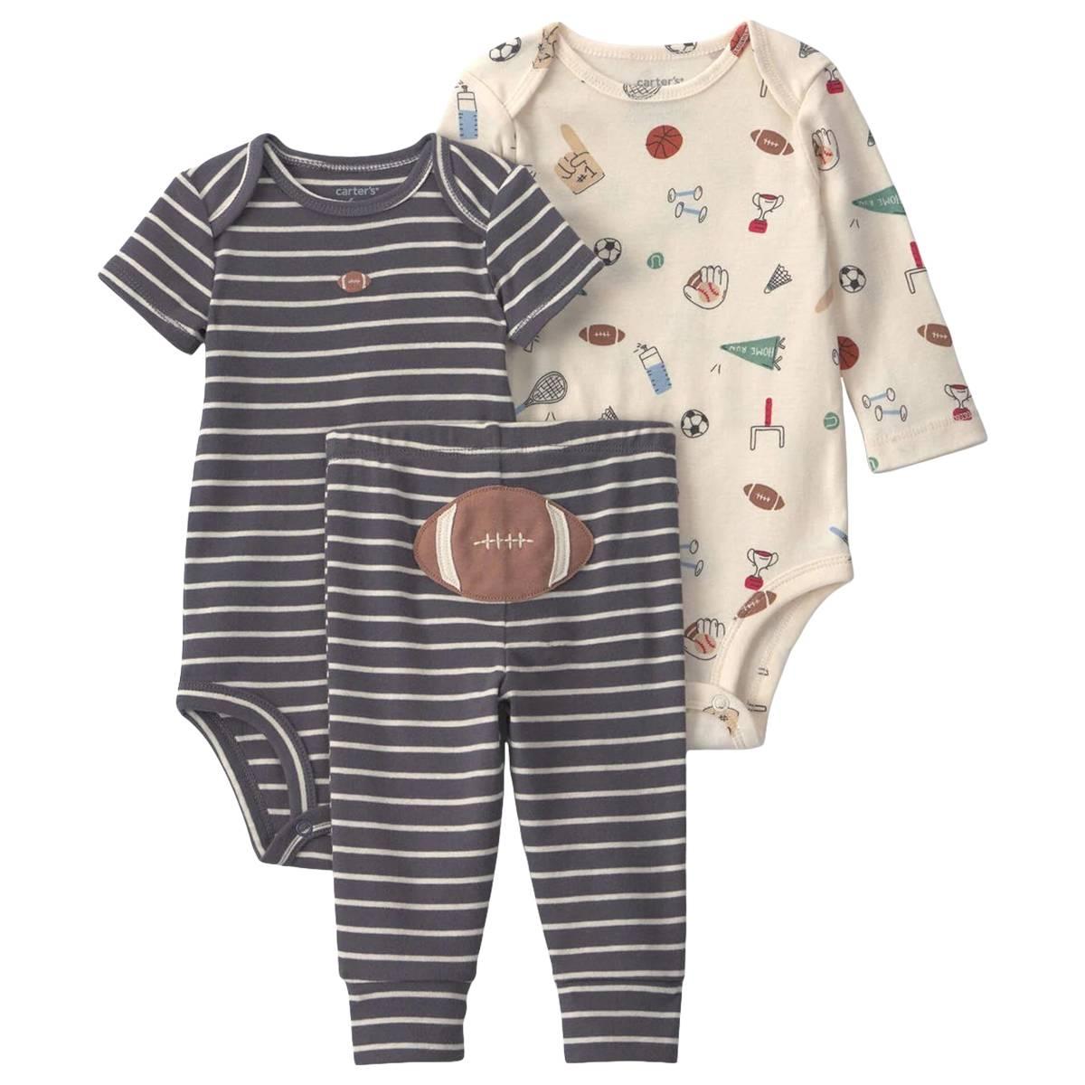 Click here for Baby Boy (NB-24M) Carters(R) 3pc. Football Layerin... prices