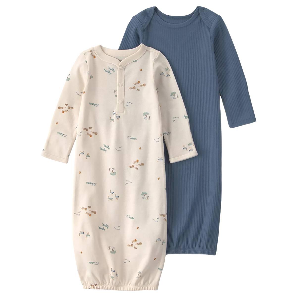 Click here for Baby Boy (Preemie-3M) Carters(R) 2pk. Lion Gowns prices
