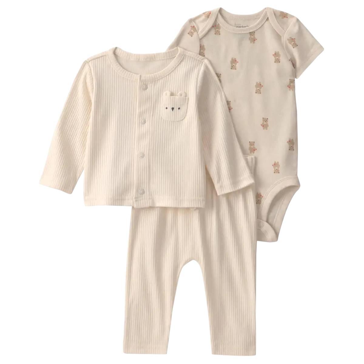 Click here for Baby Boy (NB-12M) Carters(R) Bear 3pc. Cardigan Se... prices