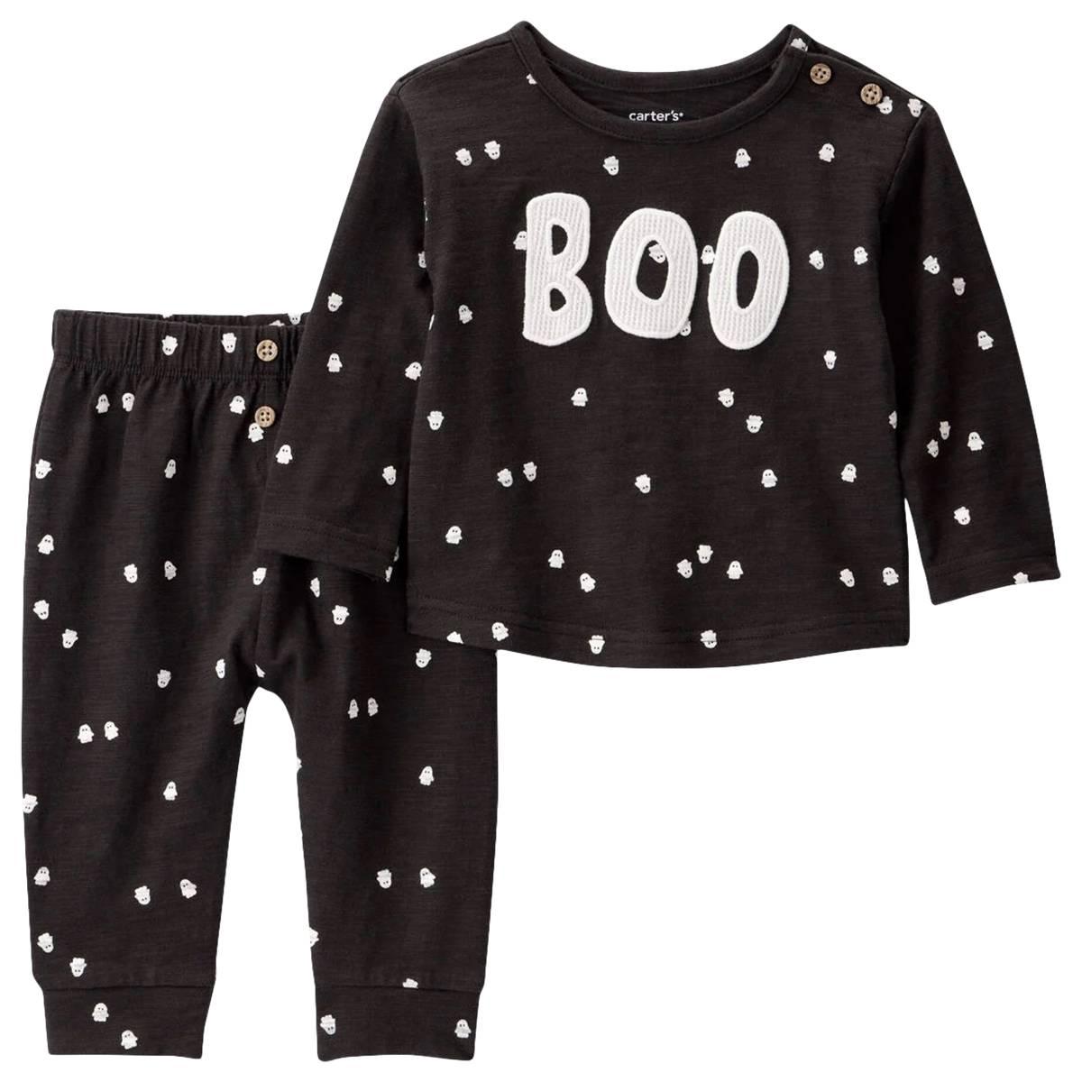 Click here for Baby Unisex (12-24m) Carters(R) Boo Ghost Top & Jo... prices