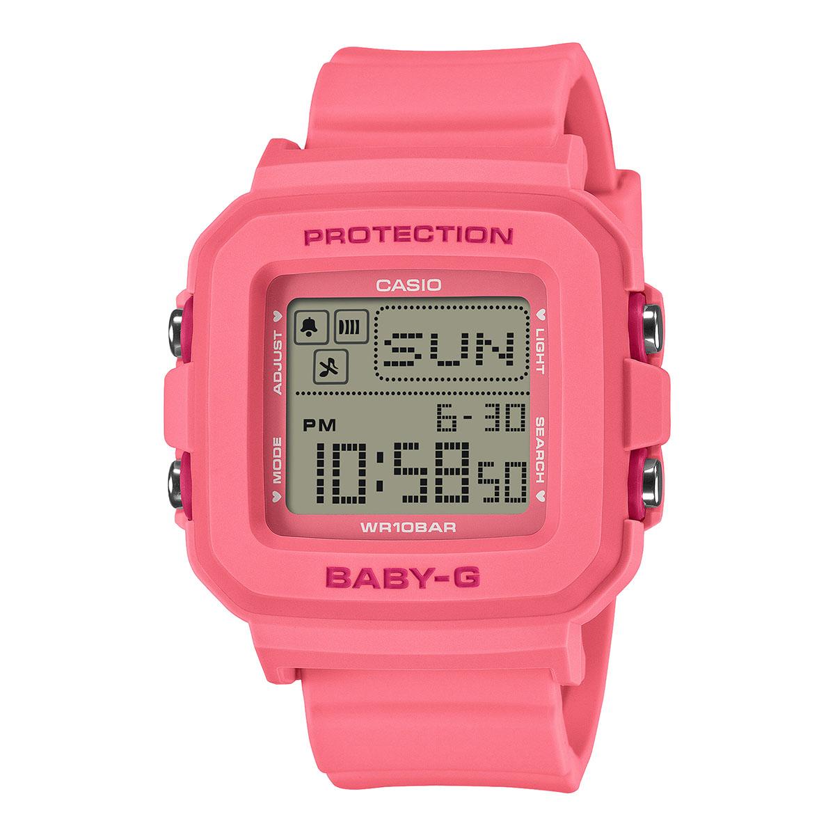 Click here for Womens G-Shock Baby-G Pink Digital Watch - BGD10KH... prices