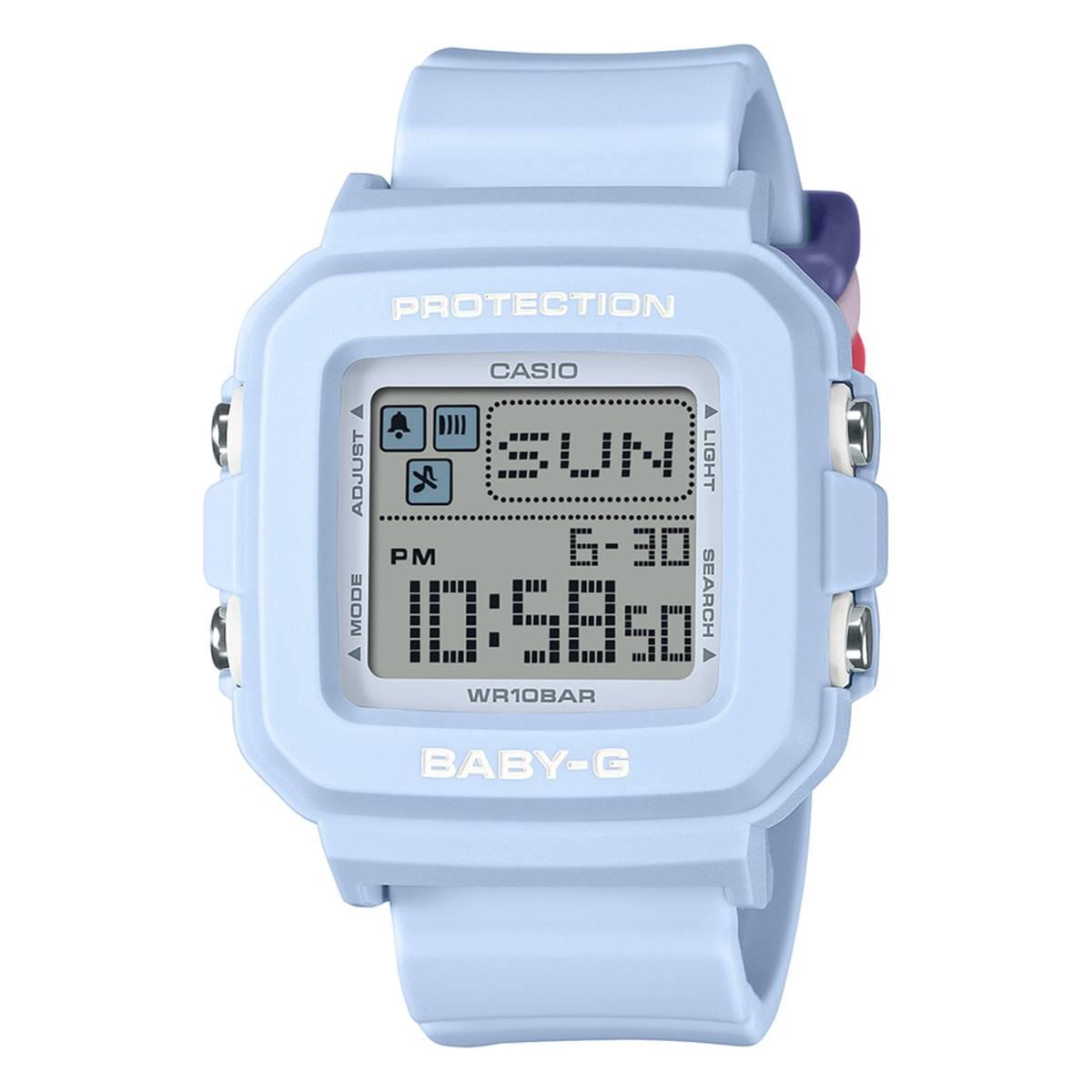 Click here for Womens BABY-G+PLUS Blue Digital Extra Loops Watch... prices