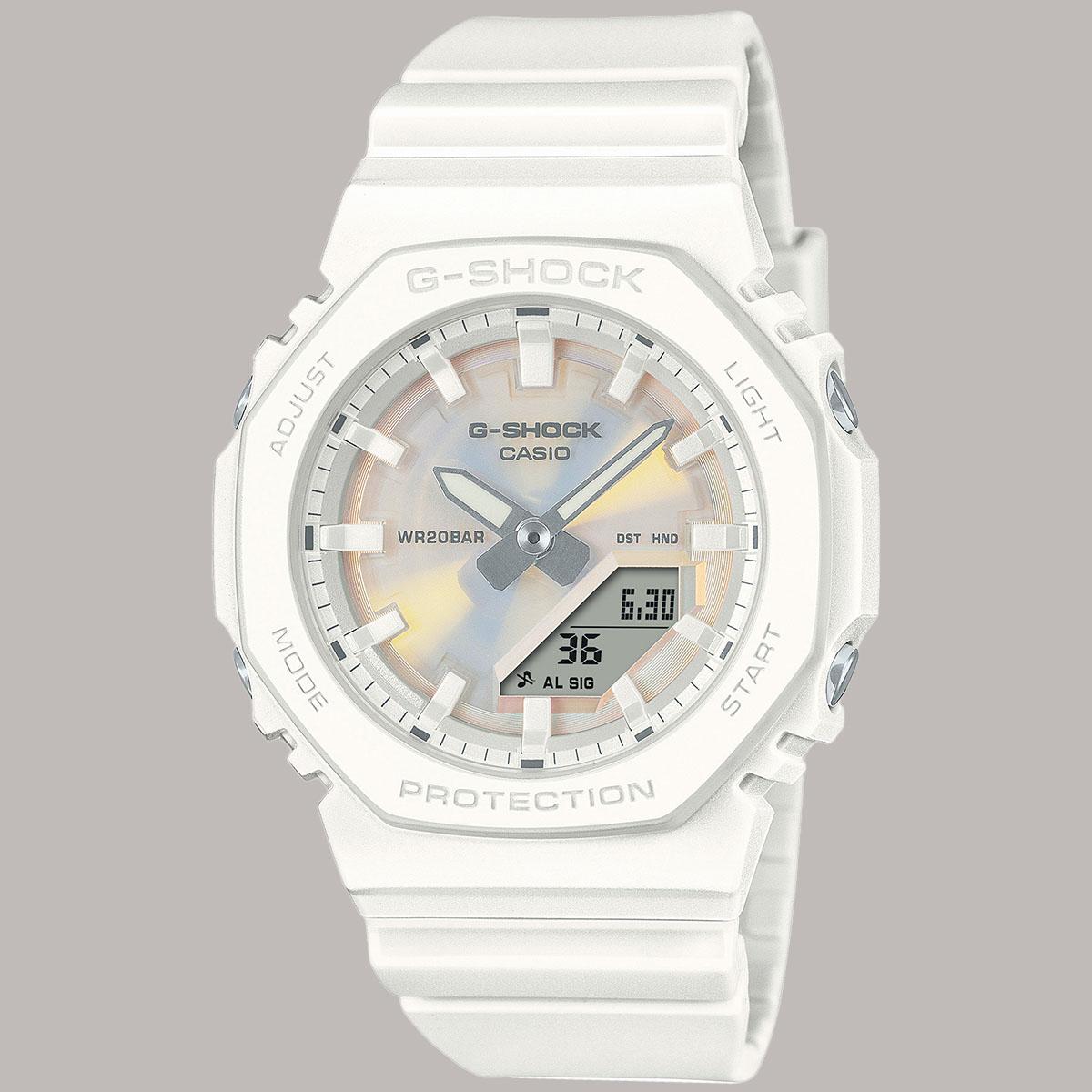 Click here for Womens G-Shock AnaDigi with Pearlized Face Watch -... prices