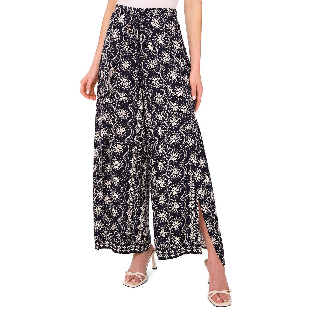 Click here for Womens Cece Geometric Floral Side Overlap Self Tie... prices
