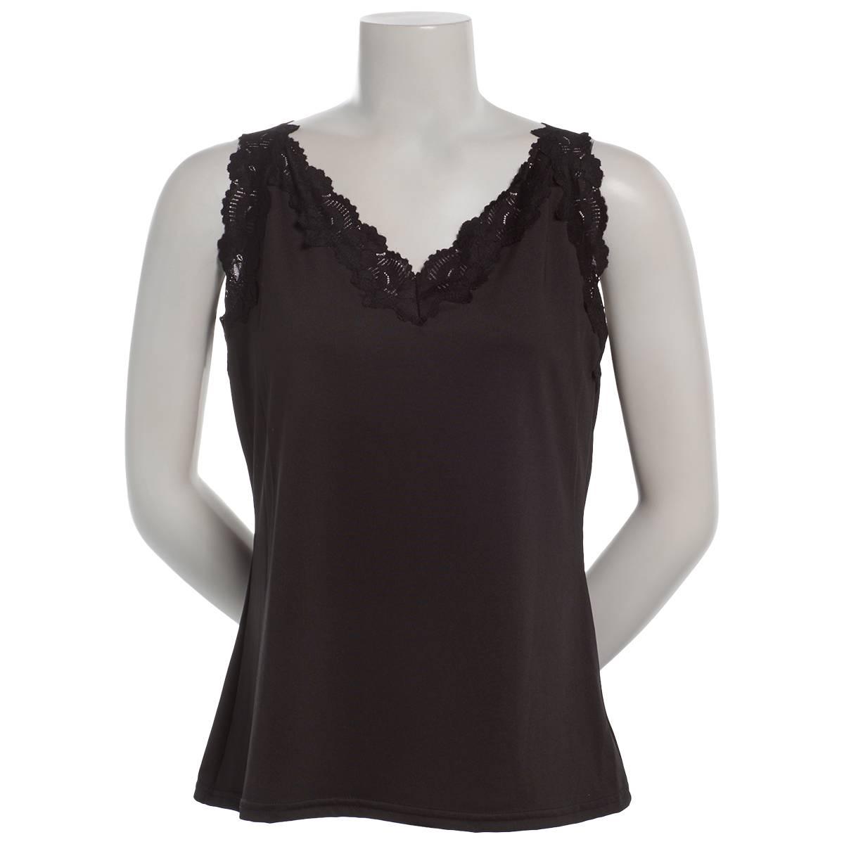 Click here for Womens Cinema V-Neck Lace Camisole - 640758 prices
