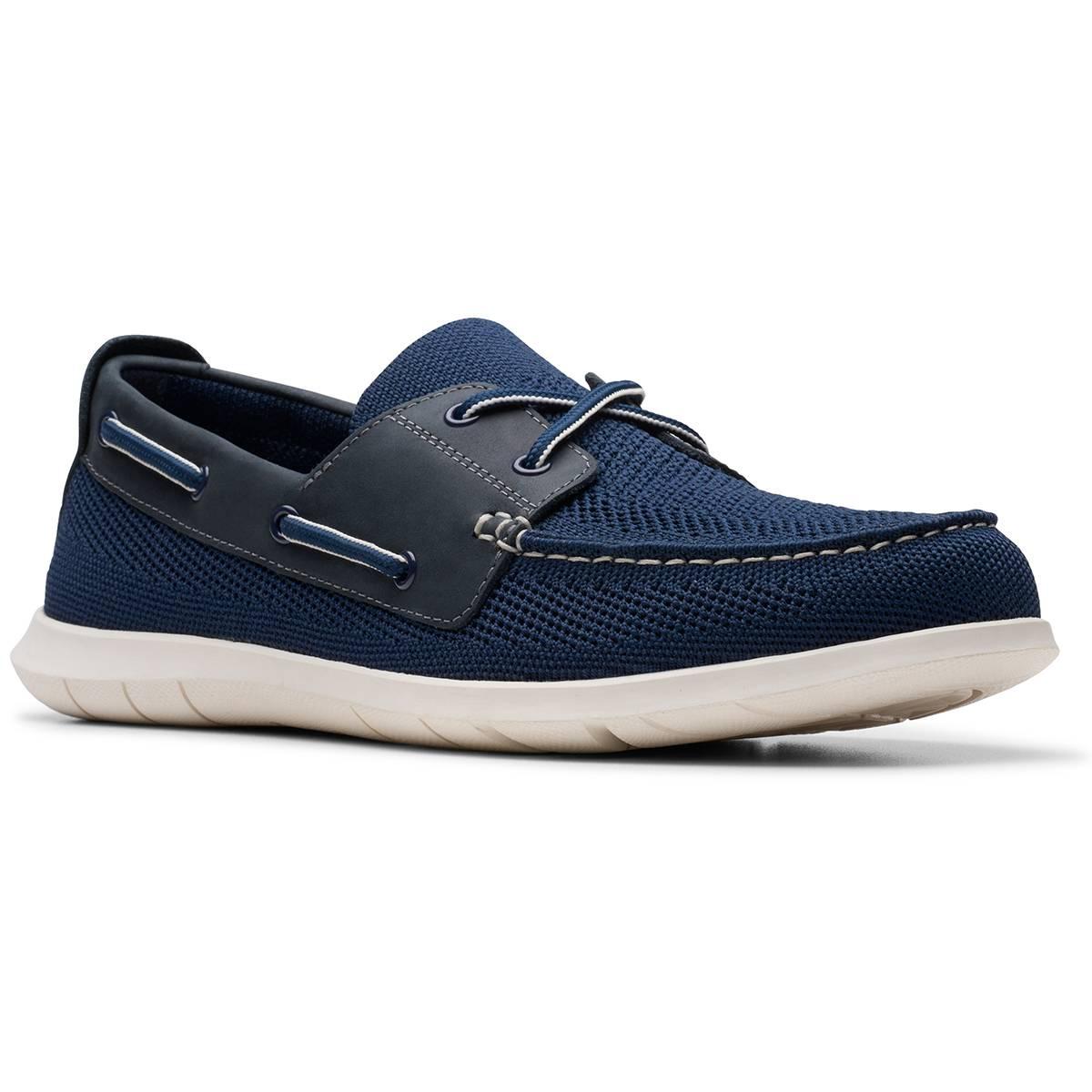 Click here for Mens Clarks(R) Collection Flexway Tie Boat Shoes prices