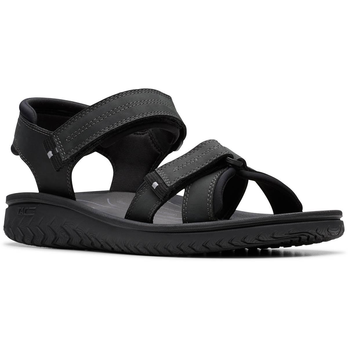 Clarks Mens Collection Wesley Shore Sandals - Beeswax leather