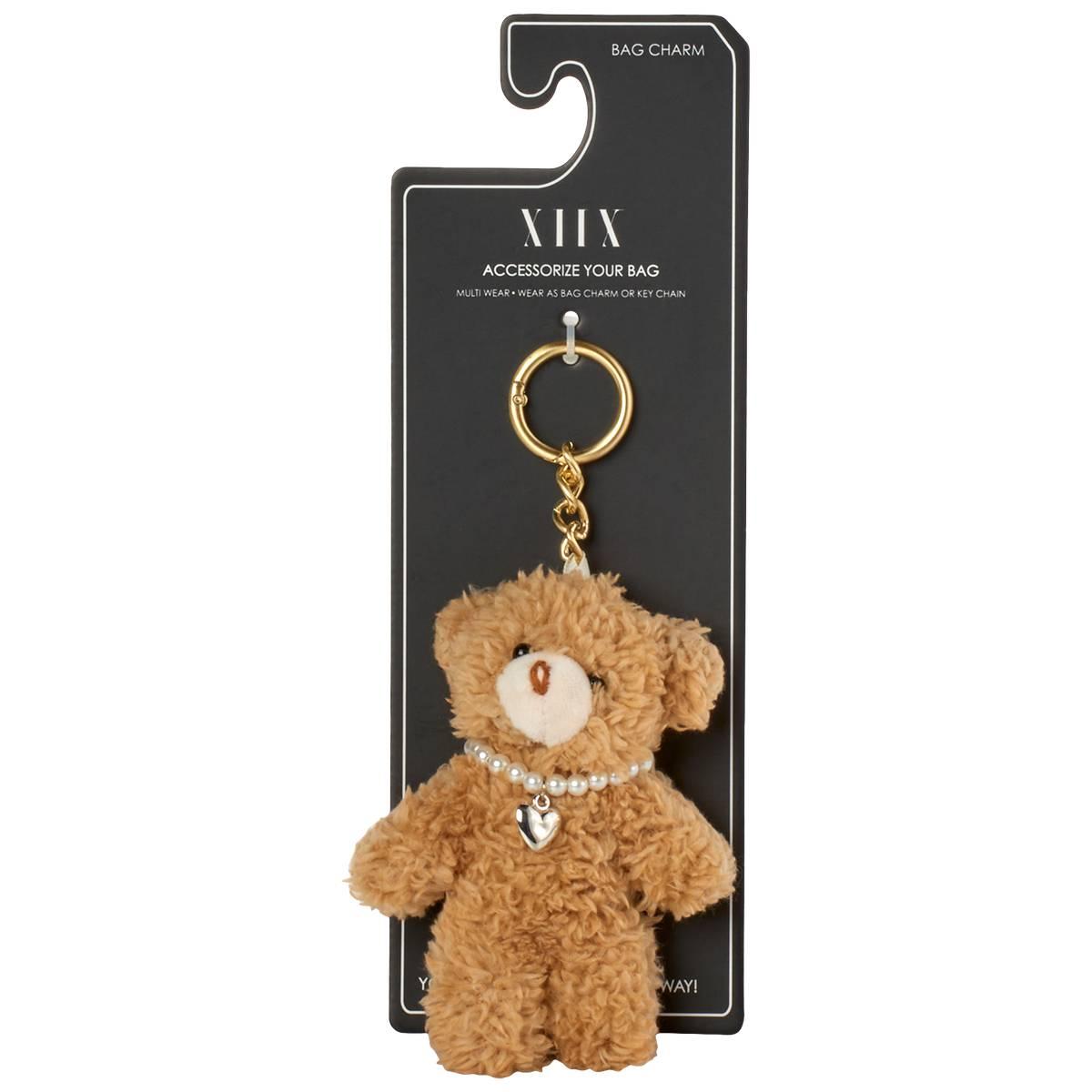 Click here for Girls Collection XIIX Pearl Heart Bear Bag Charm prices