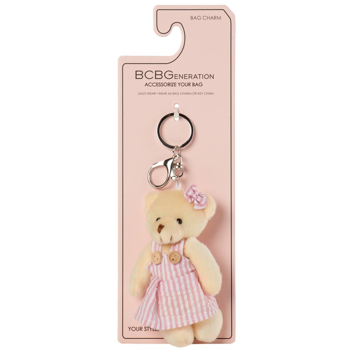 Click here for BCBG Generation Teddy Bear with Bow Bag Charm prices