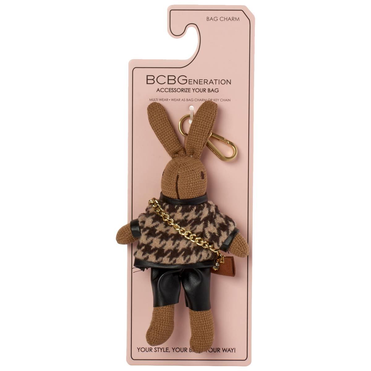 Click here for BCBG Generation Rabbit With Handbag Bag Charm prices