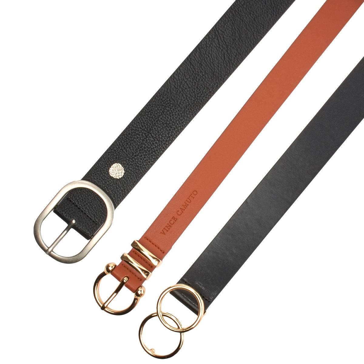 Click here for Womens Vince Camuto 3 For 1 Belt Set prices