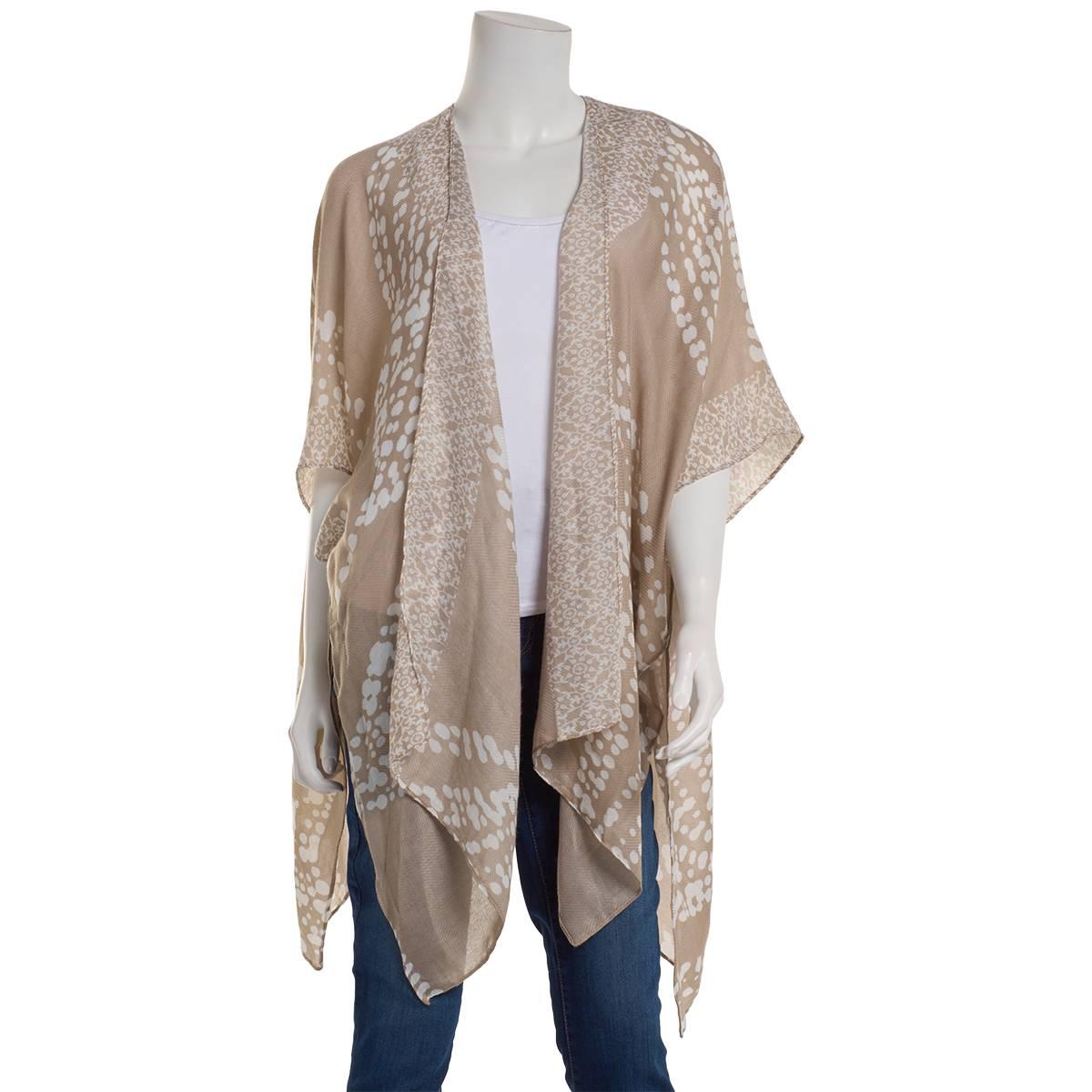Click here for Womens Vince Camuto 2pc. Abstract Leaf Kimono & Ha... prices