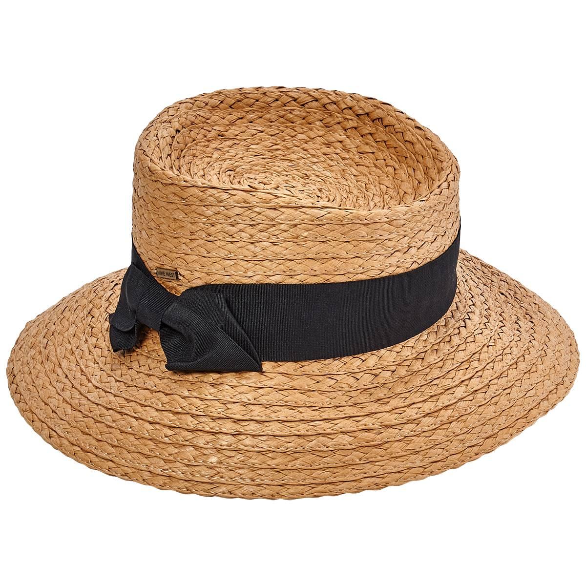 Click here for Womens Nine West Grosgrain Bow Cloche Hat prices