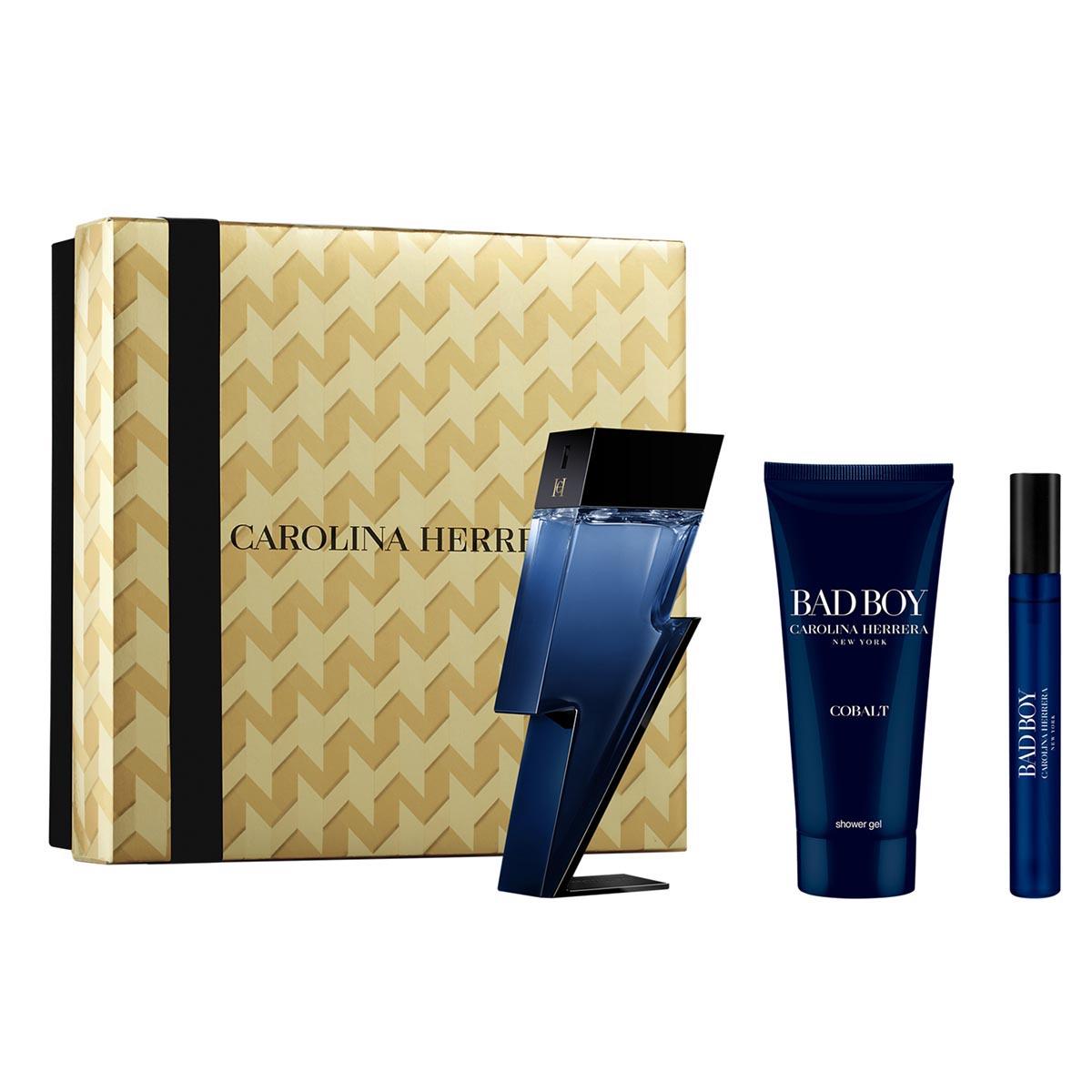 Click here for Carolina Herrera Bad Boy Cobalt 3pc. Gift Set prices