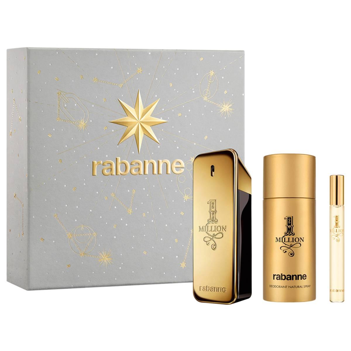 Click here for Rabanne 1 Million Eau de Toilette 3pc. Gift Set prices