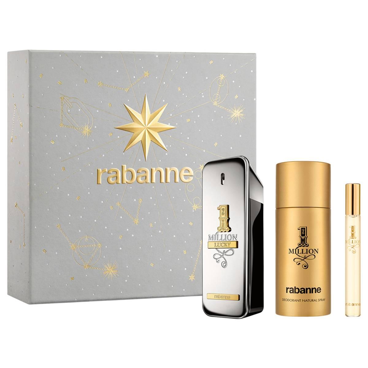 Click here for Rabanne 1 Million Lucky Eau de Toilette 3pc. Gift... prices