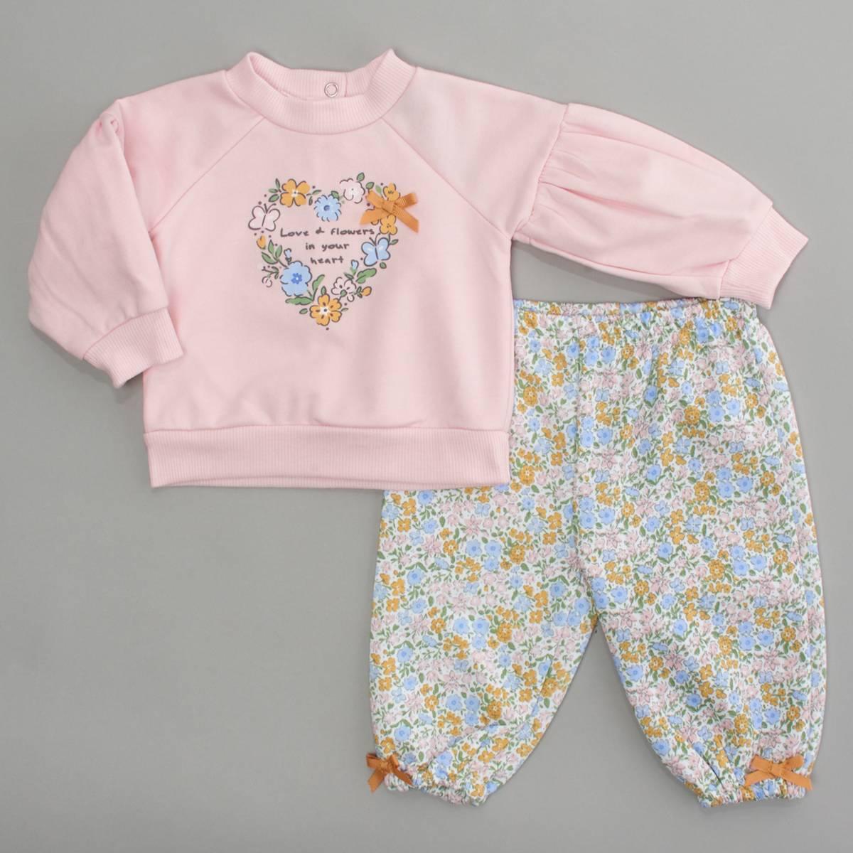 Click here for Baby Girl (3-9M) French Connection Heart Top & Bub... prices