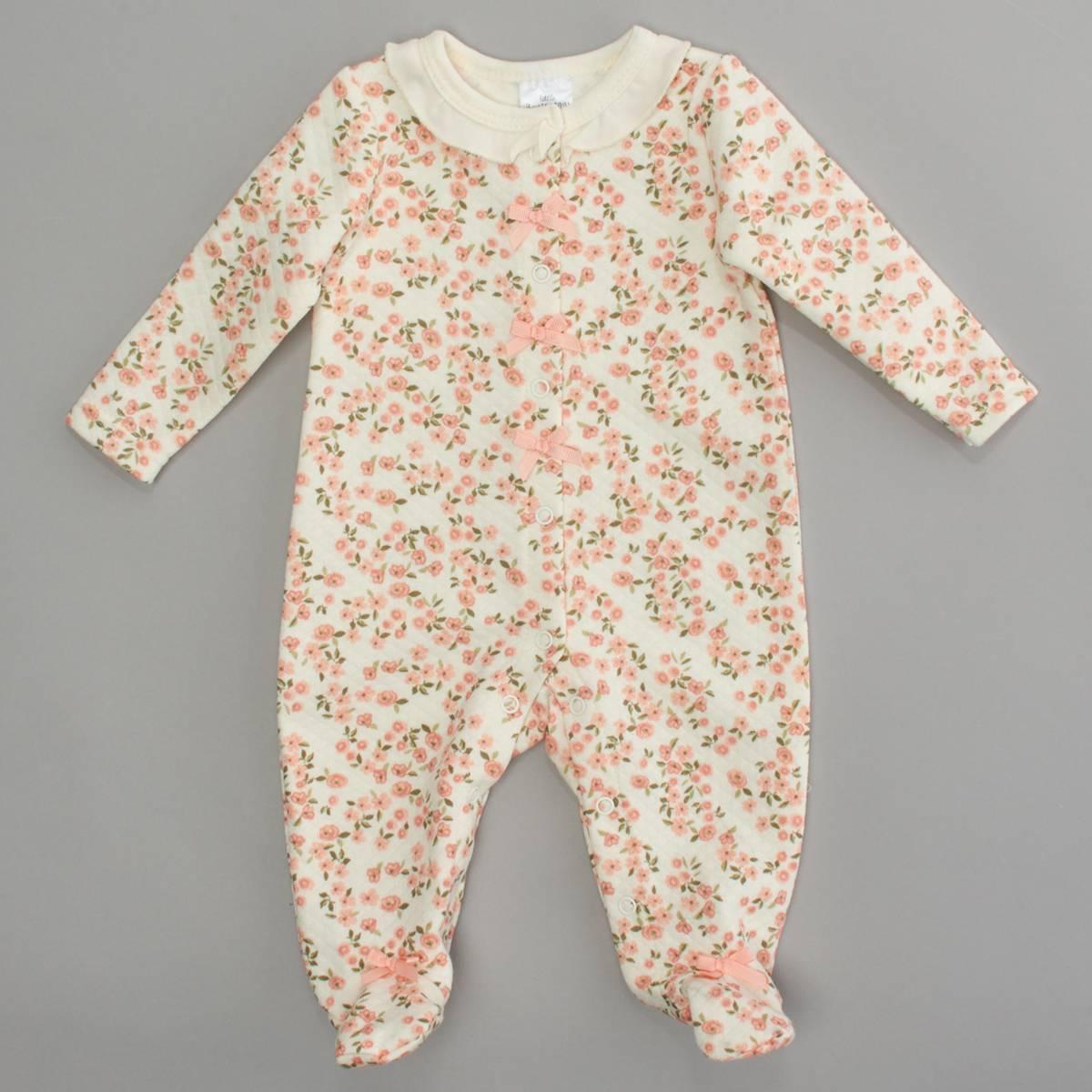 Baby Girl (3-9M) Little Beginnings(R) Ditsy Floral Bow Sleep N Play