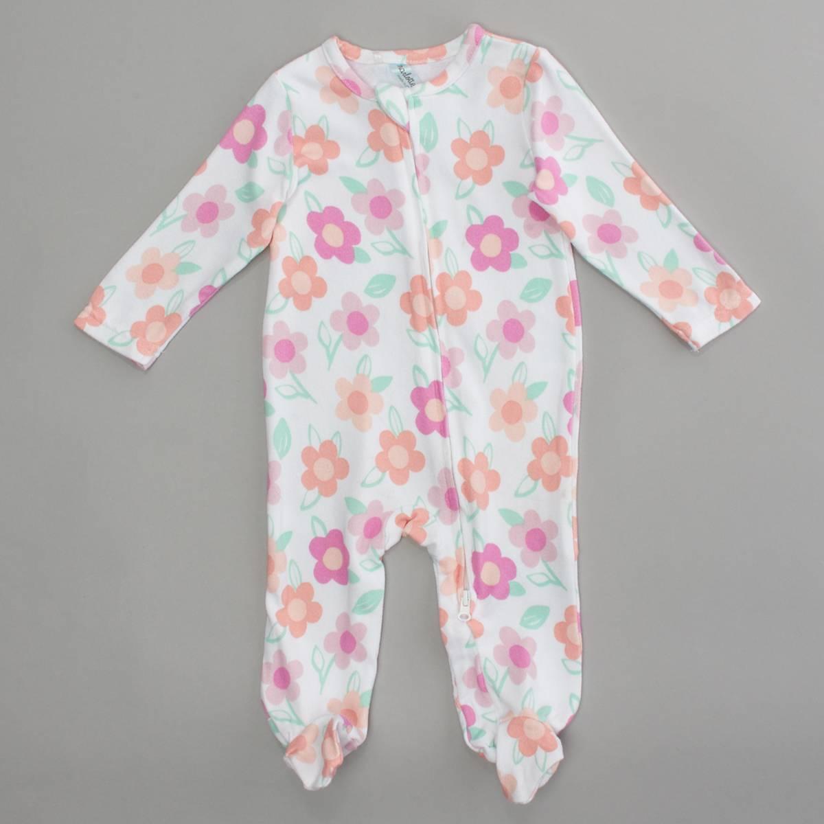 Click here for Baby Girl (3-9M) Charlotte & Star Floral Zip Sleep... prices