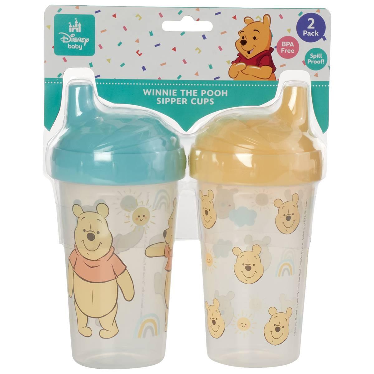 Click here for Baby Unisex Disney Baby 2pk. Pooh Hard Spout Sippe... prices