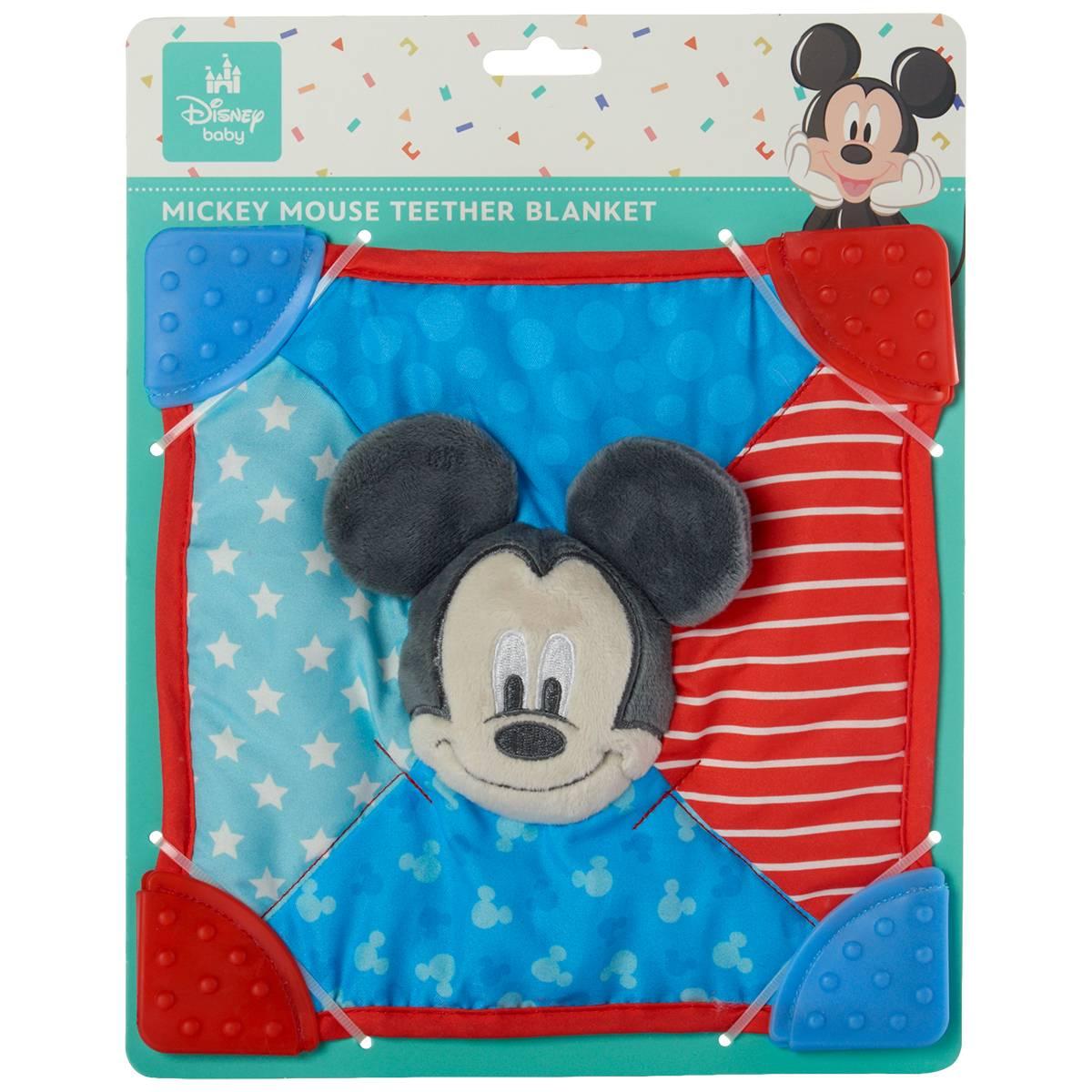 Click here for Baby Boy Disney Mickey Mouse Square Teether Blanke... prices