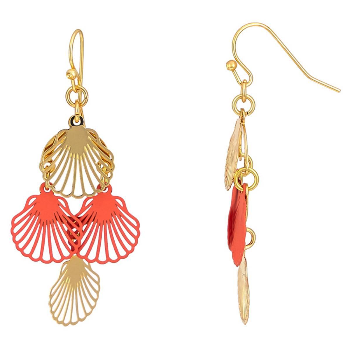 Click here for Ashley Cooper(tm) Coral Gold-Tone Small Shell Kite... prices