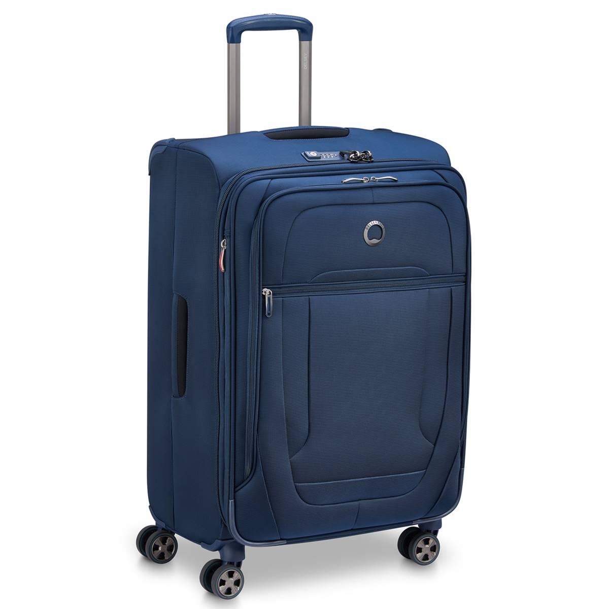 Click here for Delsey Paris Helium Dlx Blue 25in.Spinner Luggage prices