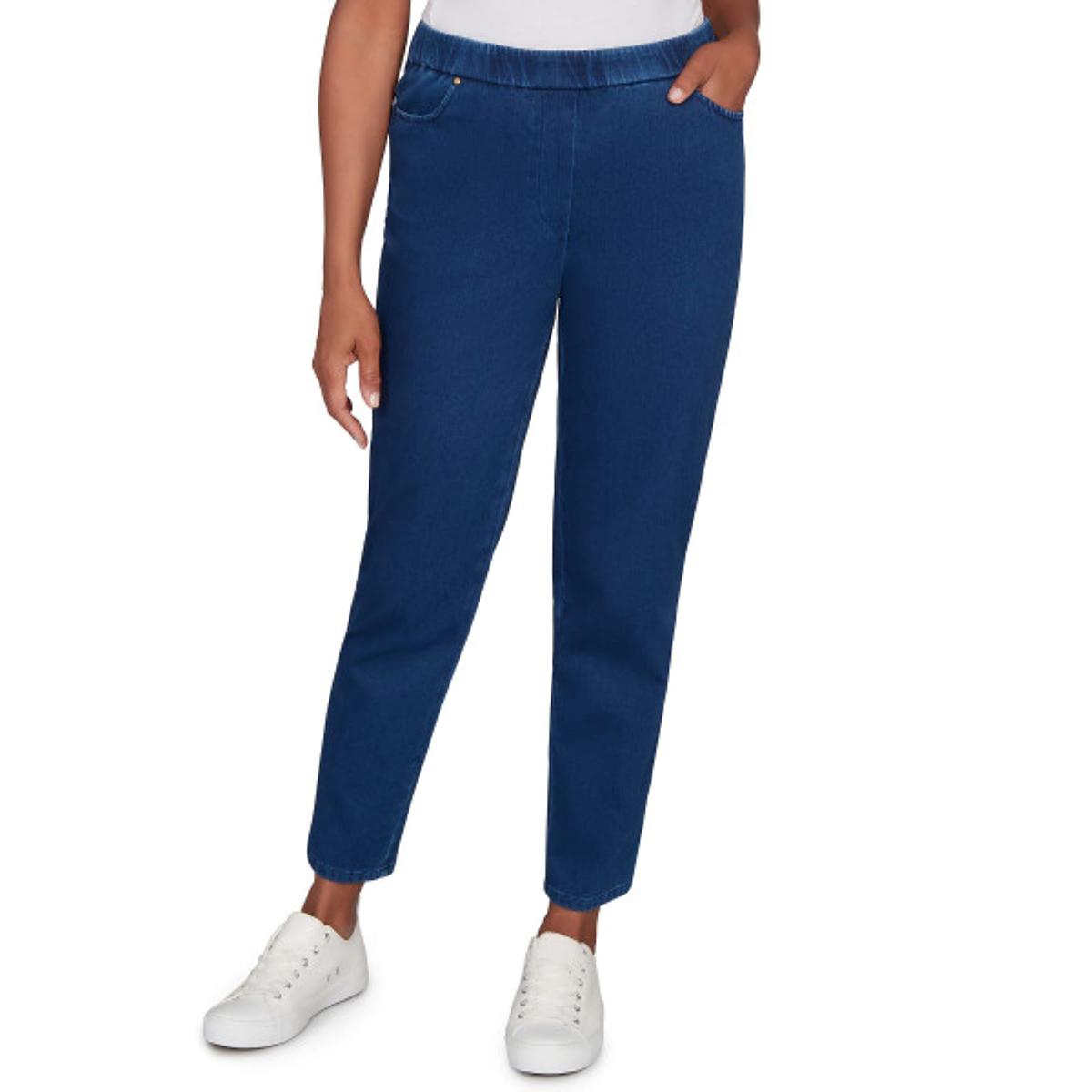 Click here for Petite Alfred Dunner Sunset Canyon Denim Short Len... prices