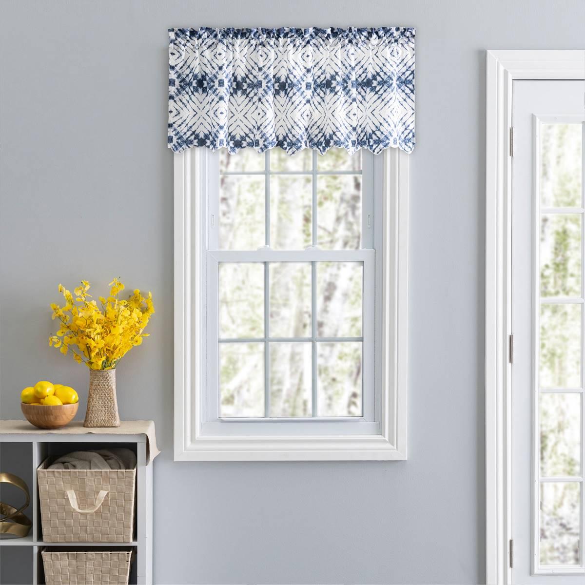 Click here for Shibori Tailored Valance - 48x15 prices
