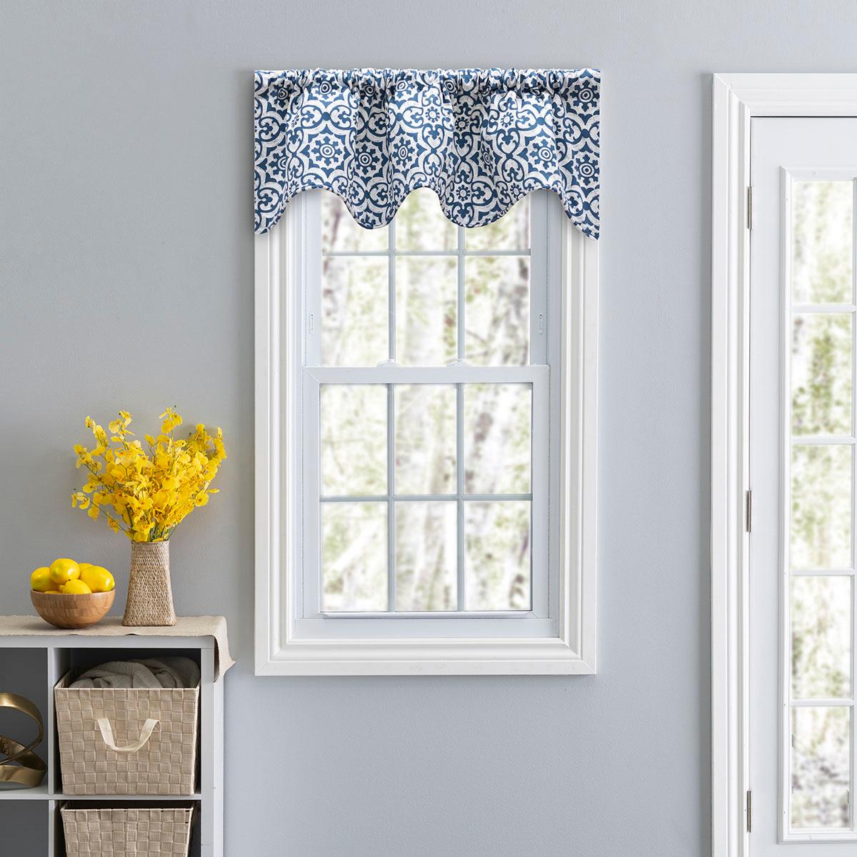 Click here for Athens Geometric Tile Valance prices