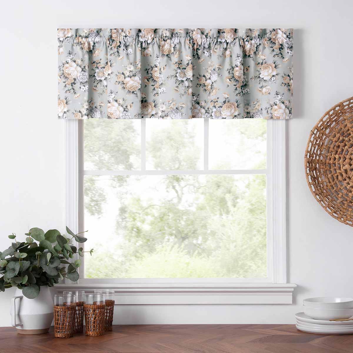 Click here for Bella Rose Double Layer Valance prices
