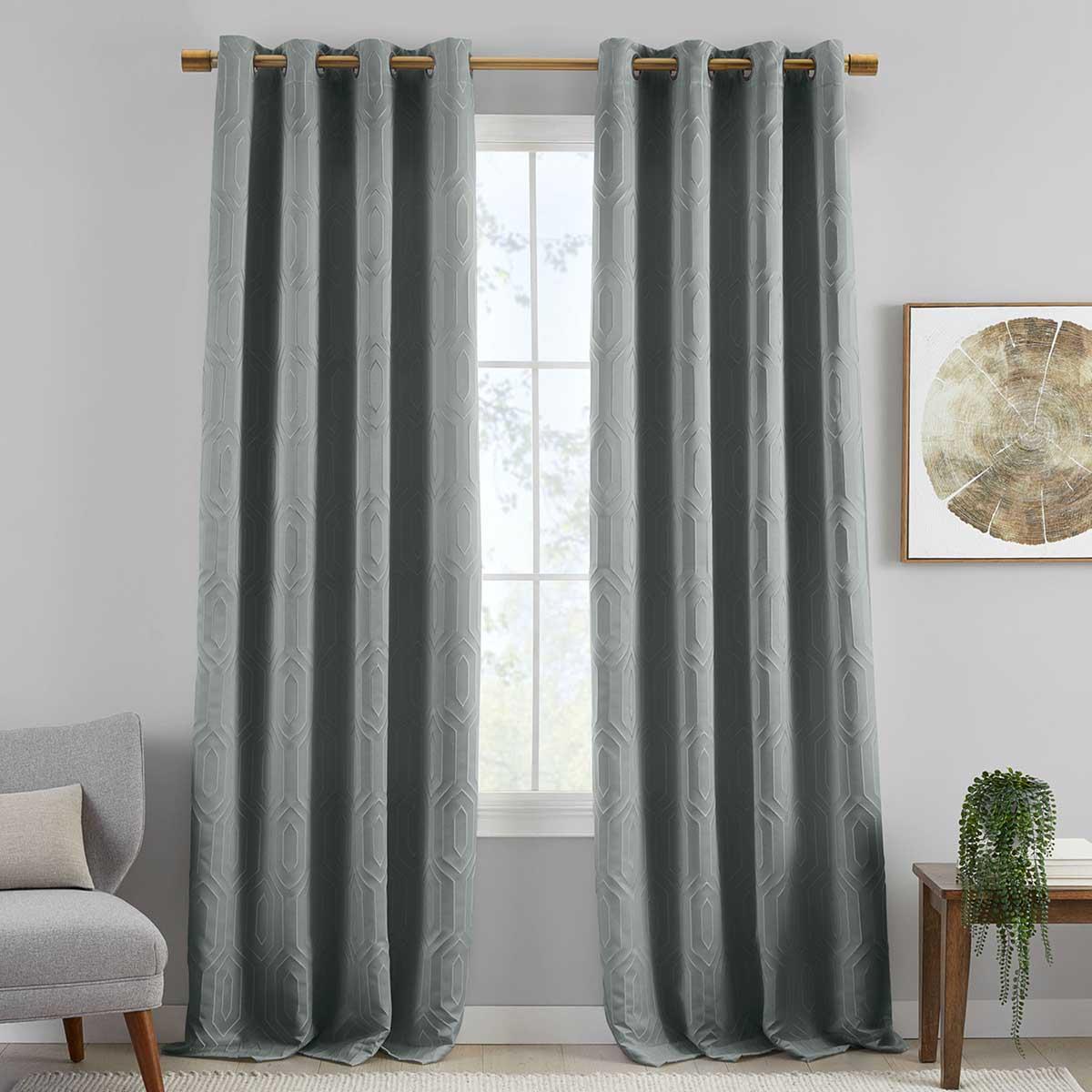 Click here for Elrene Sunveil Huxley Geometric Blackout Window Cu... prices