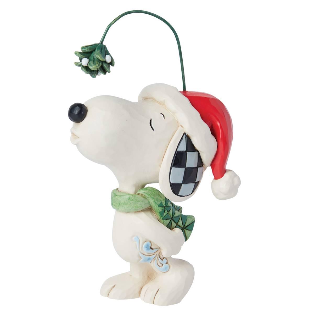 Click here for Jim Shore Peanuts(tm) Snoopy Mistletoe Mini Christ... prices