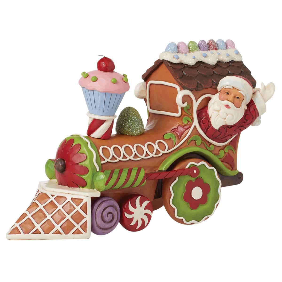 Click here for Jim Shore Heartwood Creek Gingerbread Train Engine... prices