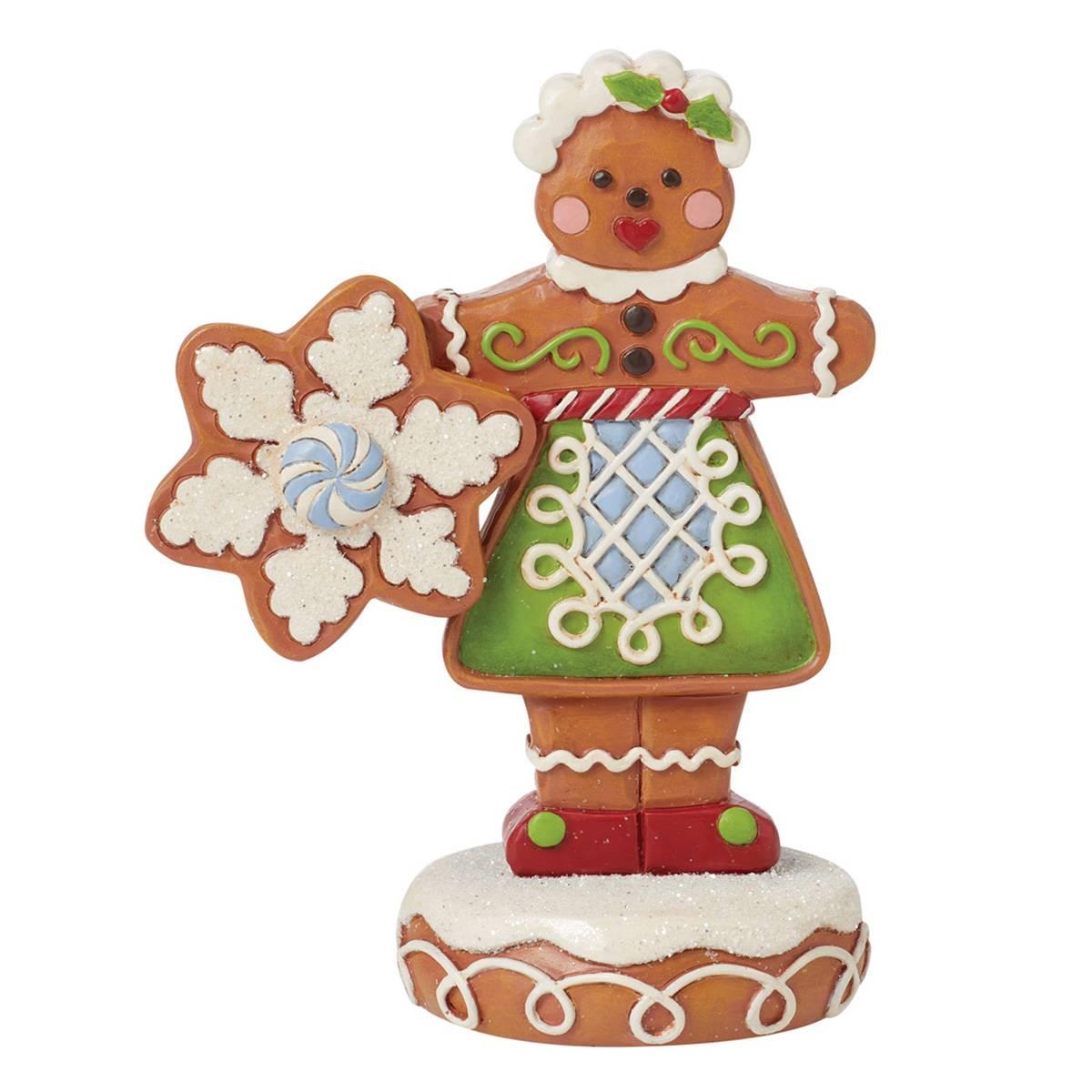 Click here for Jim Shore Heartwood Creek Gingerbread Girl Figurin... prices