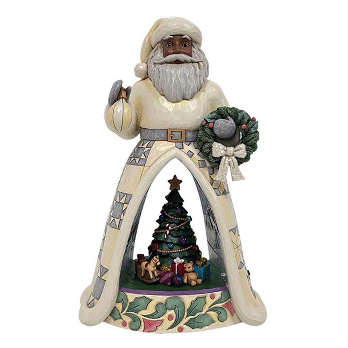 Click here for Jim Shore LED Santa Open Scene with Animals Christ... prices