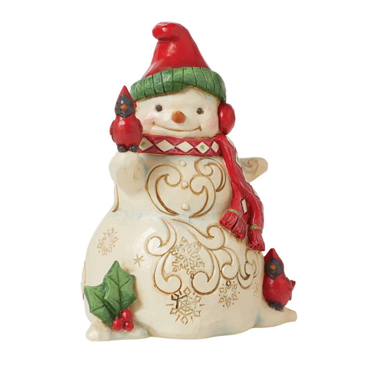 Click here for Jim Shore Heartwood Creek Snowman w/ Earmuffs Chri... prices