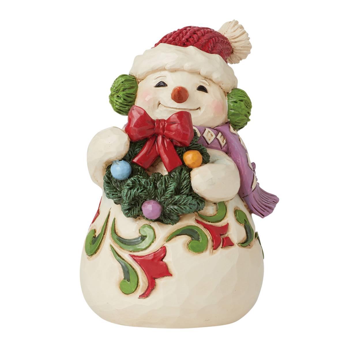 Click here for Jim Shore Heartwood Creek Mini Snowman Earmuffs Ch... prices