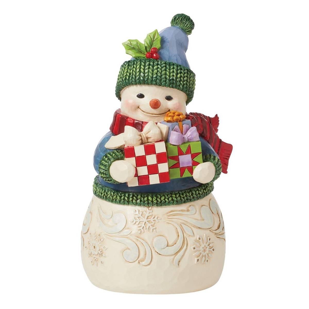 Click here for Enesco Snowman with Gifts prices