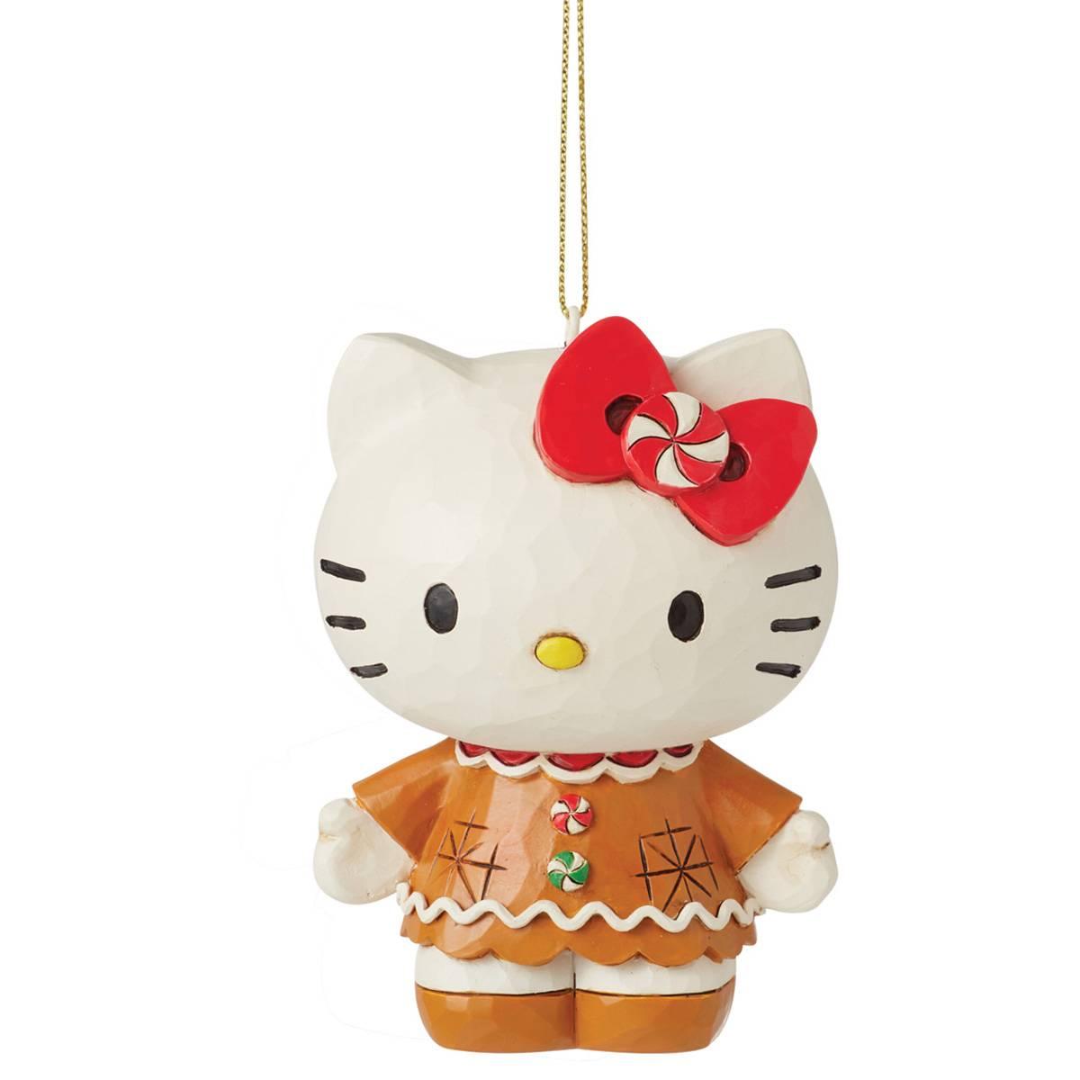 Click here for Jim Shore Hello Kitty Gingerbread Christmas Orname... prices