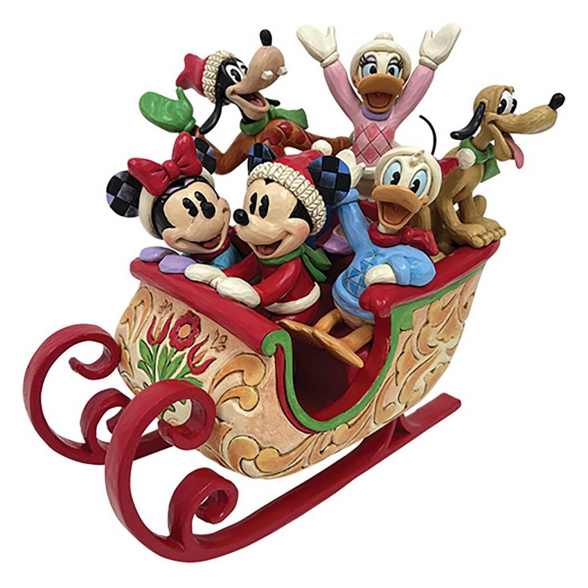 Click here for Jim Shore Disney Traditions Mickey Sleigh Christma... prices