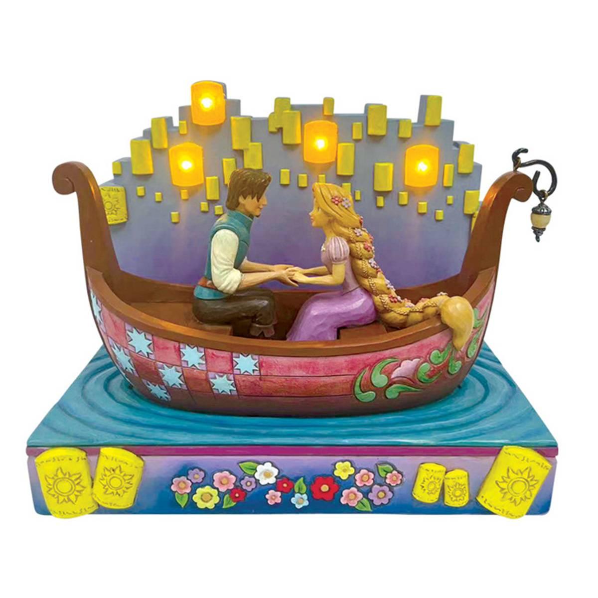 Click here for Jim Shore Disney Traditions Tangled Boat w/ LED La... prices