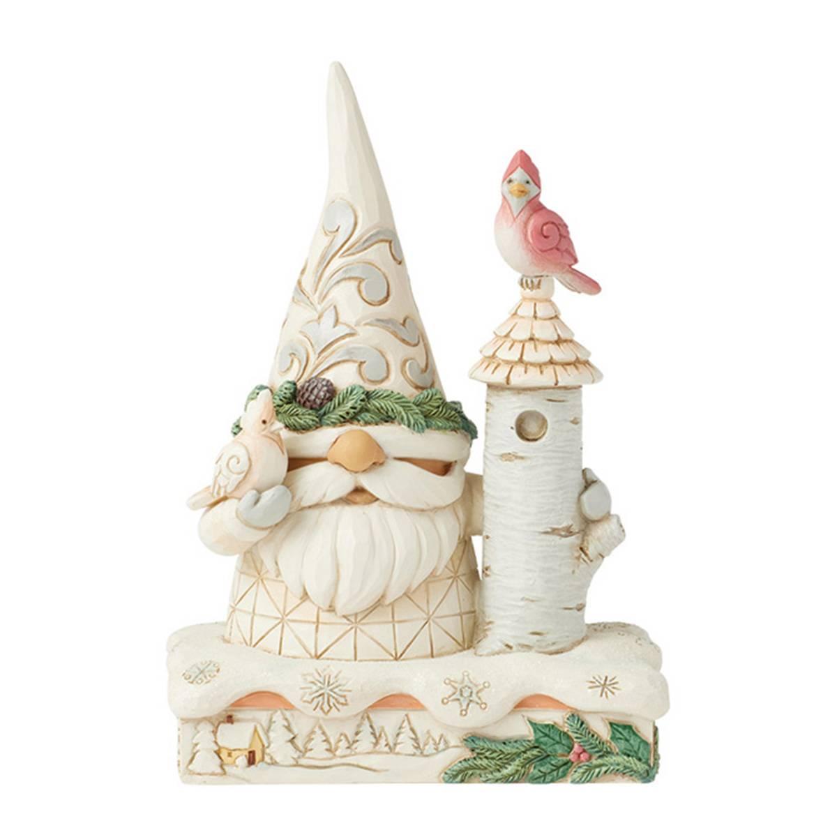 Click here for Jim Shore Woodland Glen Gnome w/ Birdhouse Christm... prices
