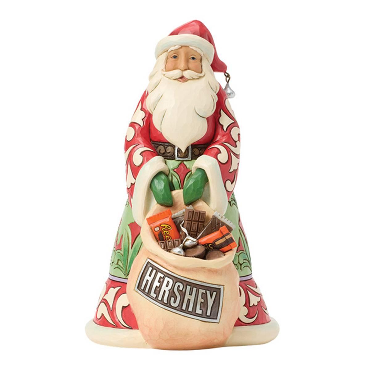 Click here for Jim Shore Hershey Santa w/ Bag of Candy Christmas... prices