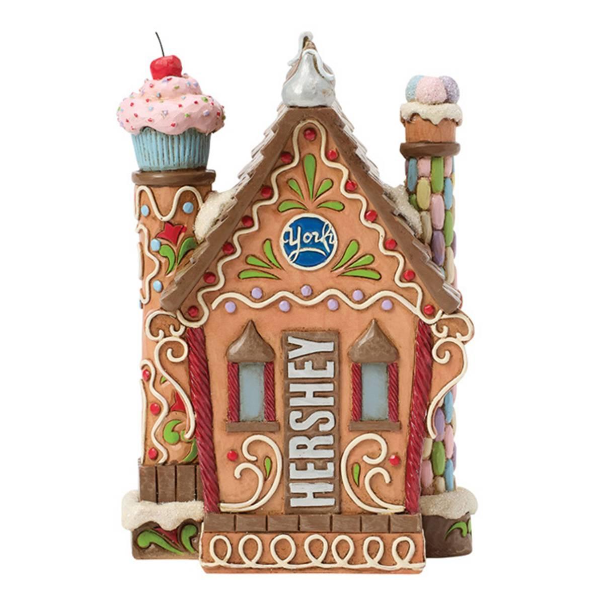 Click here for JIm Shore  Hershey Gingerbread House Christmas Fig... prices