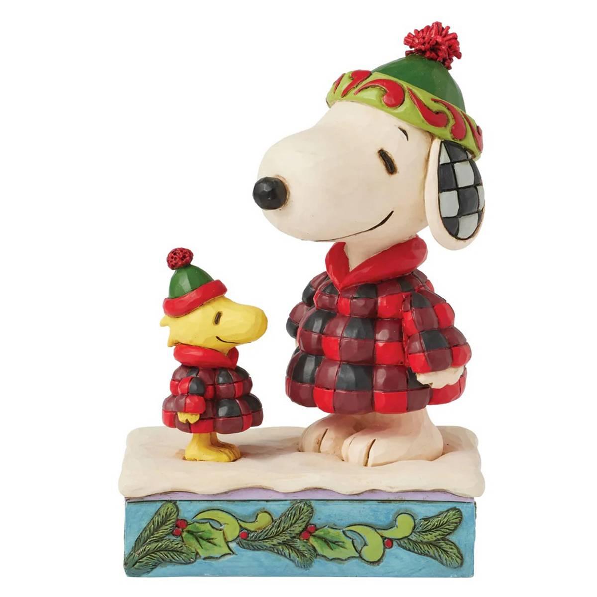 Click here for Jim Shore Snoopy & Woodstock Puffer Jackets Figure prices