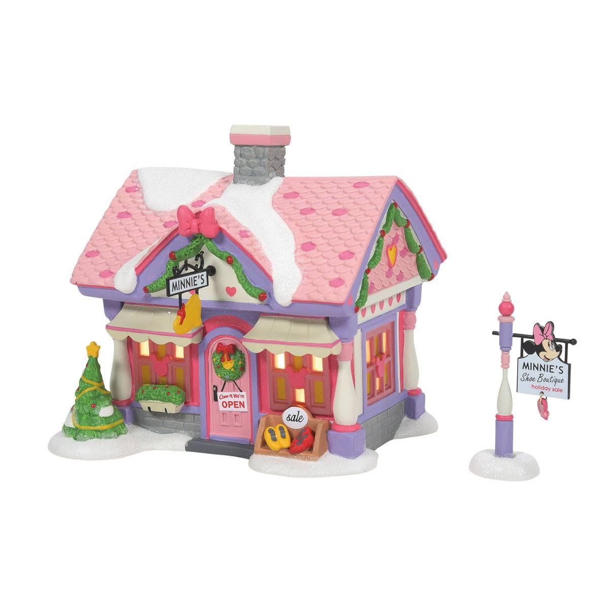 Click here for Department 56 Disney Village Minnies Shoe Boutique prices
