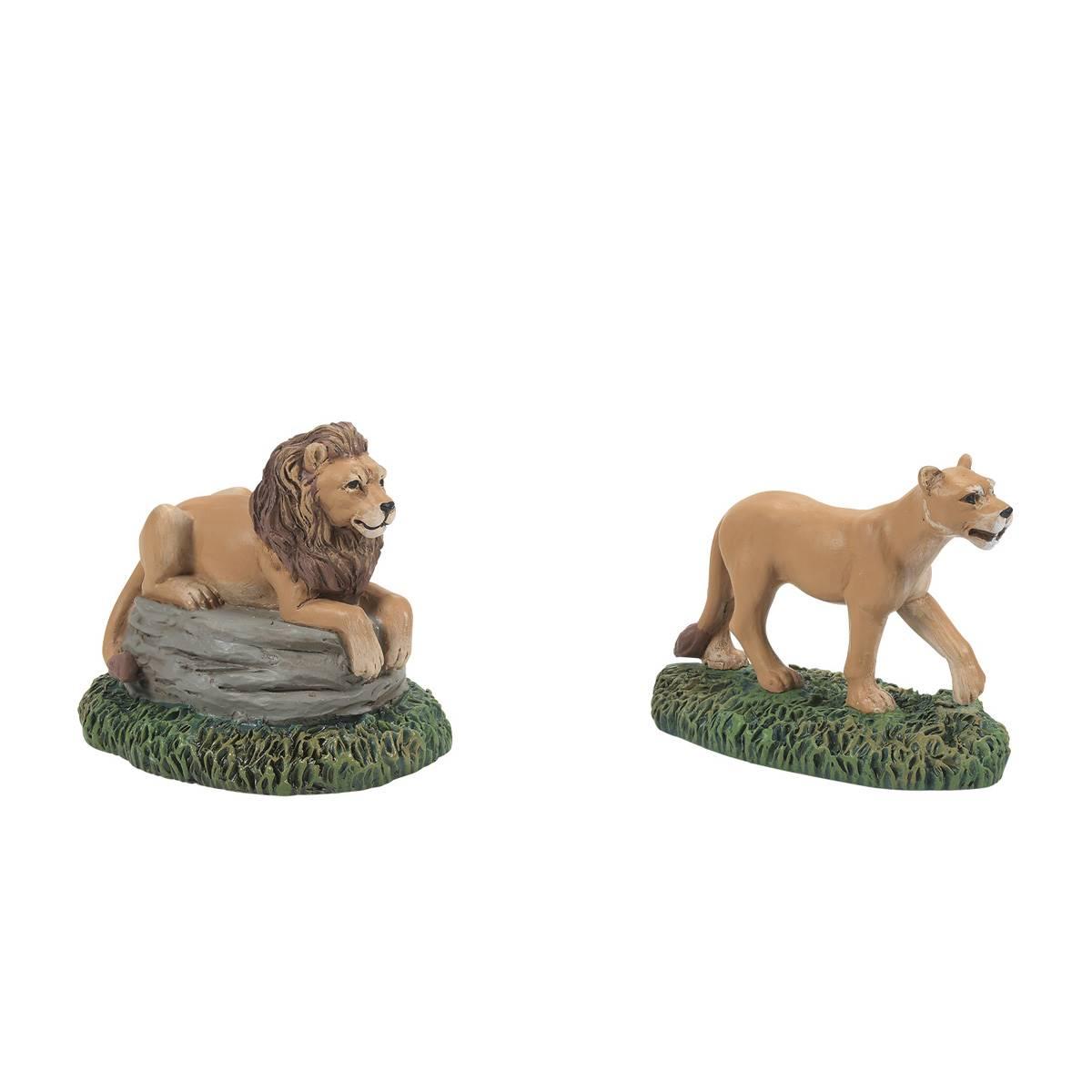 Click here for Department 56 Village Accessories Lions Decor - Se... prices