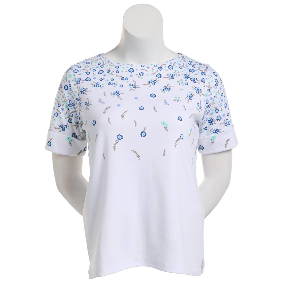 Click here for Plus Size Hasting & Smith Elbow Sleeve Placed Flor... prices