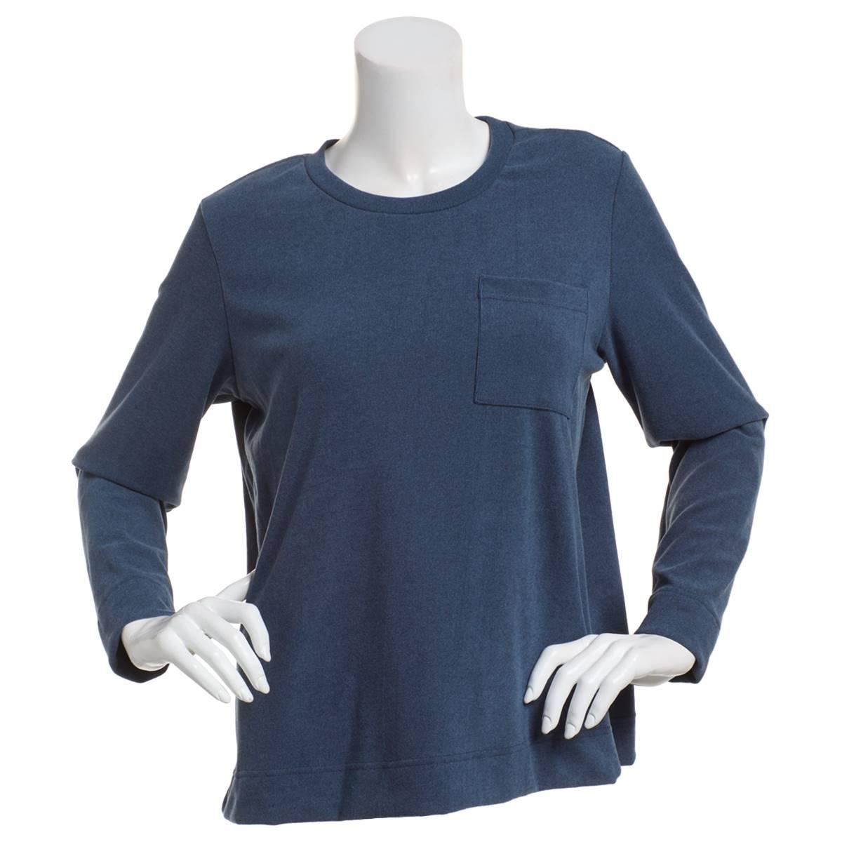 Click here for Womens Hasting & Smith Long Sleeve Patch Pocket Te... prices